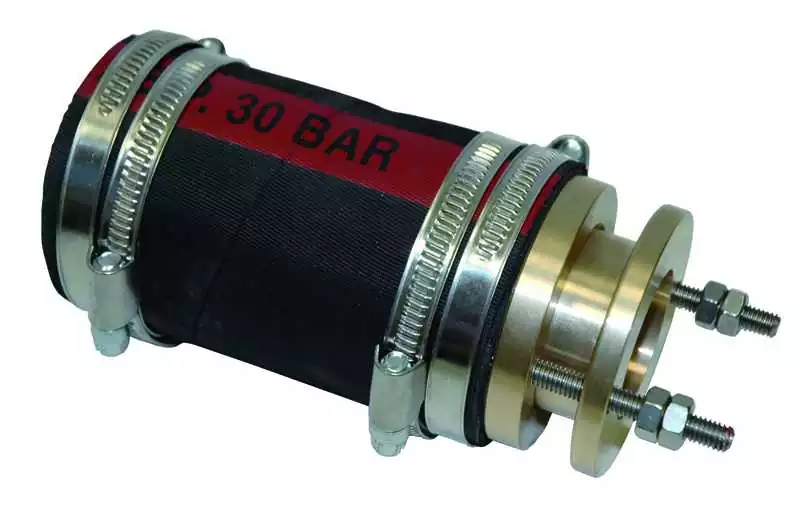 Presse étoupe flottant à tresse arbre 30mm Int. Durite 45mm Longueur 202mm