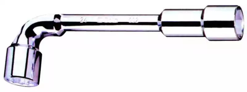 Clé à pipe débouchée 6X12 pans 21mm