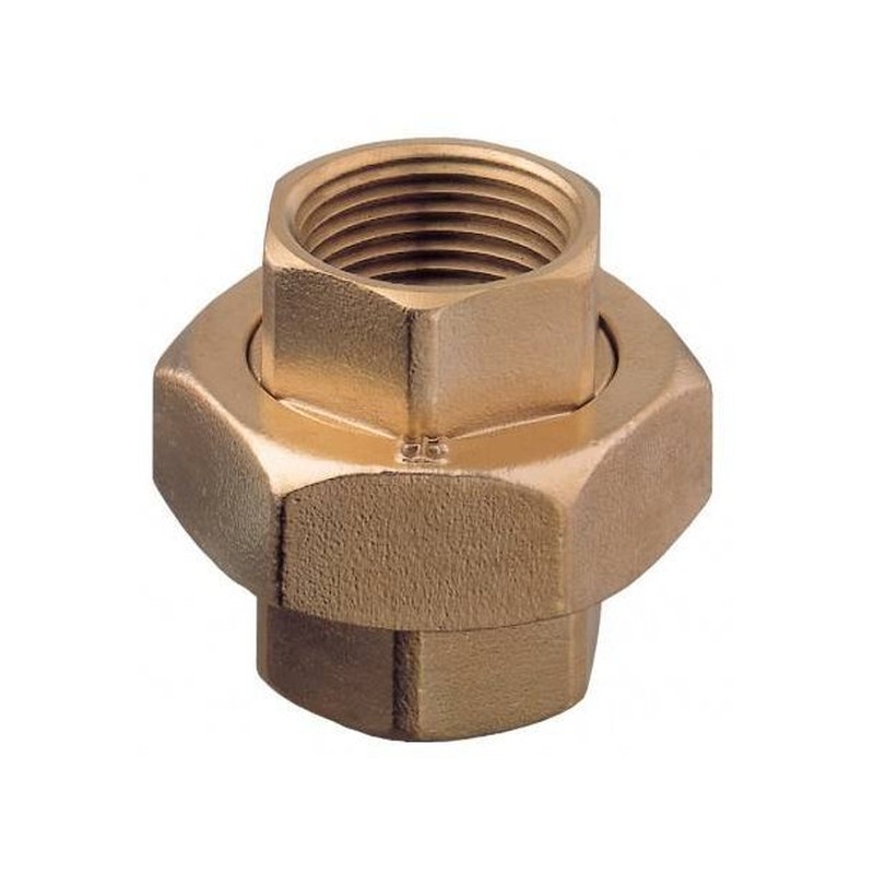 Raccord union Femelle Femelle 1''1/4 - 1''1/4 entrée 32mm sortie 32mm