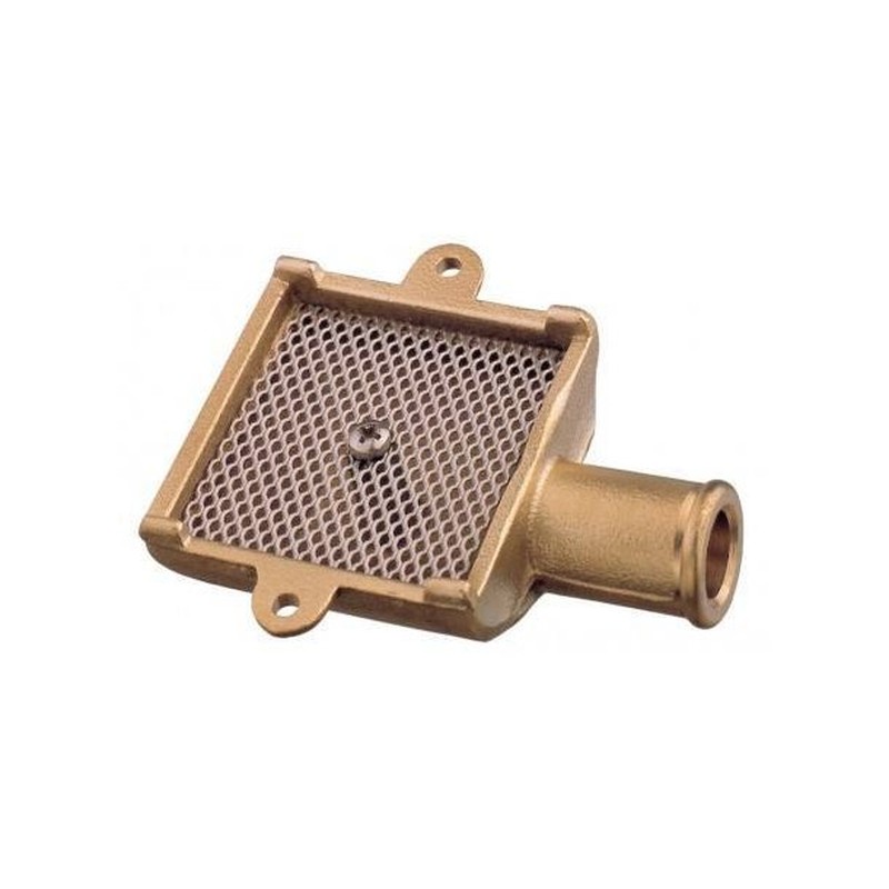 Crépine plate grille inox 1'' Diamètre 25mm